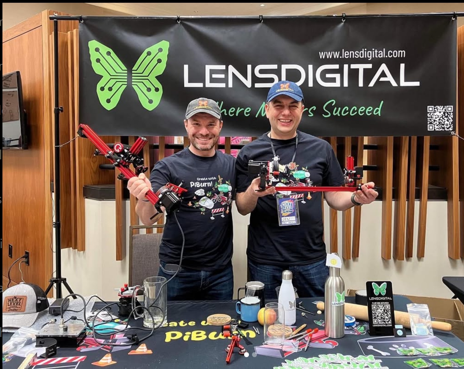 New PiBurn Rotaries by Lens Digital | Thunder Laser Canada