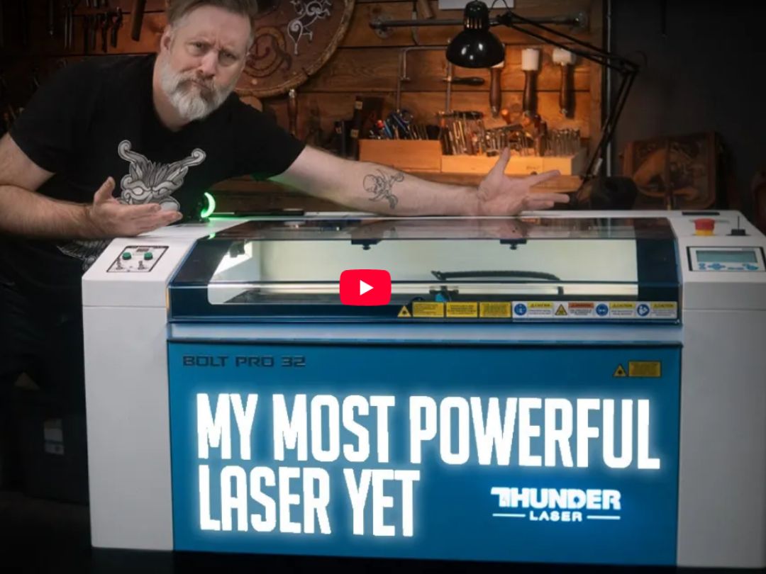 Leather Laser Engraving with Dark Horse Workshop | Thunder Laser Canada